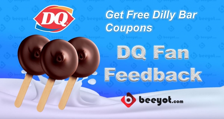 DQ® FAN FEEDBACK: FREE DILLY BAR CUSTOMERS SURVEY (2023)